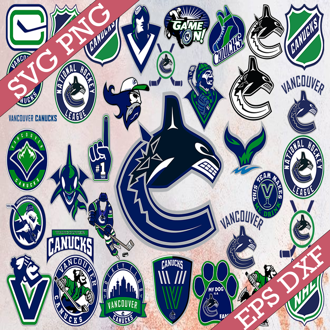 Bundle 36 Files Vancouver Canucks Hockey Team Svg, Vancouver | Inspire ...
