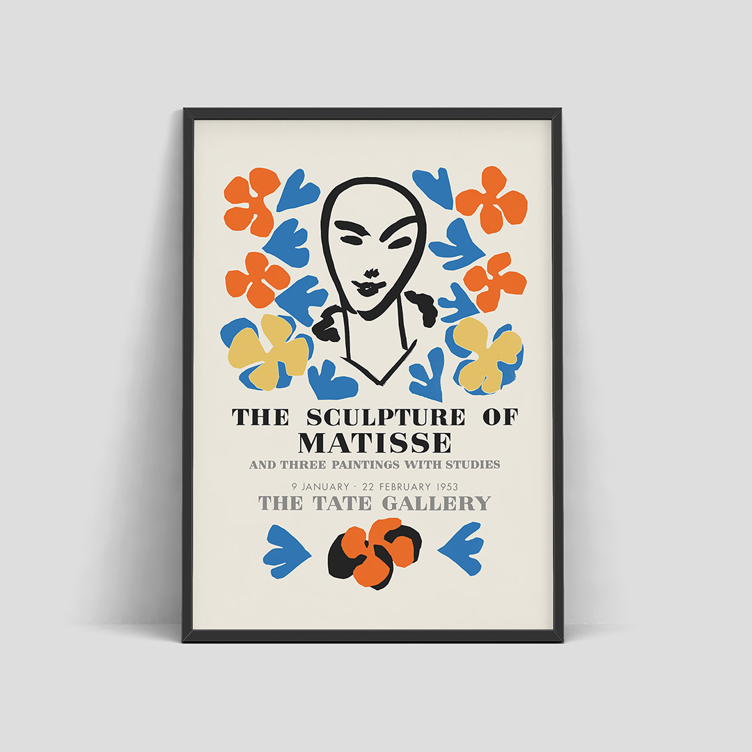 Henri Matisse - Exhibition poster advertising an art exhibi | Inspire ...
