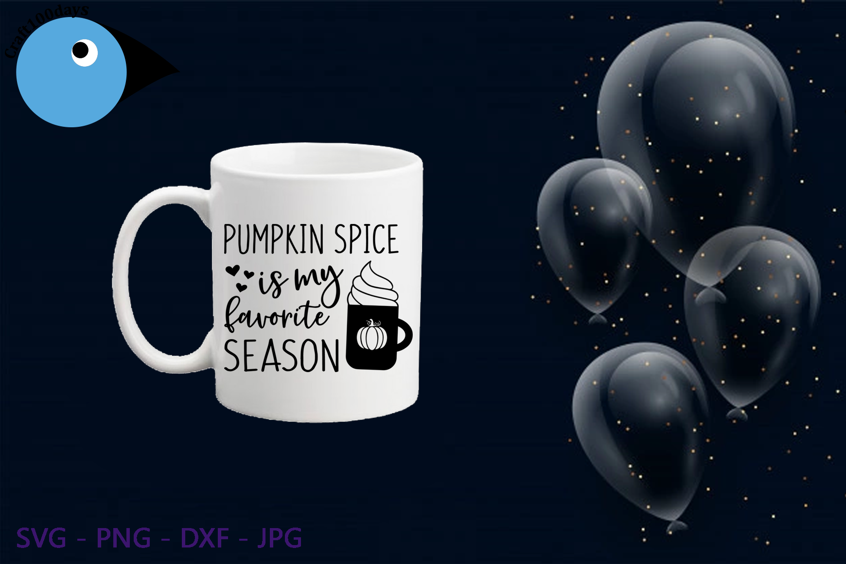 pumpkin spike SVG PNG JPEG Instant Download | Inspire Uplift