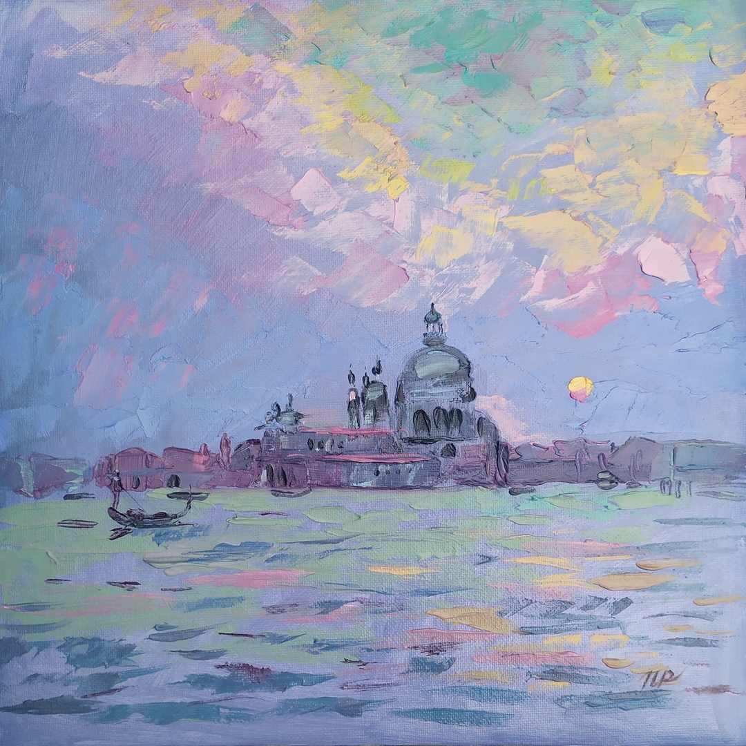 Venice painting Italian Original art Grand Canal wall art It | Inspire ...