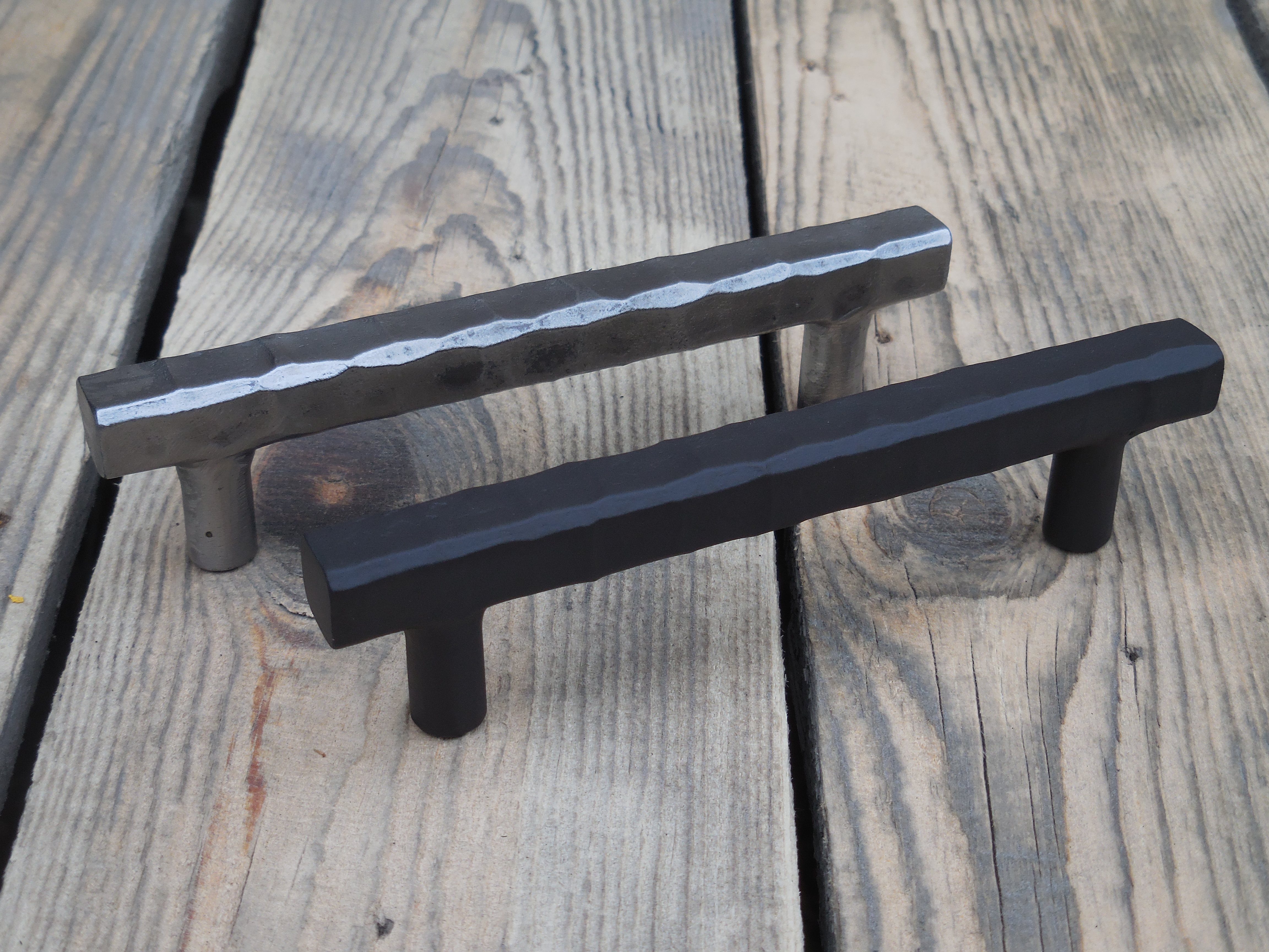 96 mm hand forged drawer pull (type 10), 3.75 in, wrought ir | Inspire ...