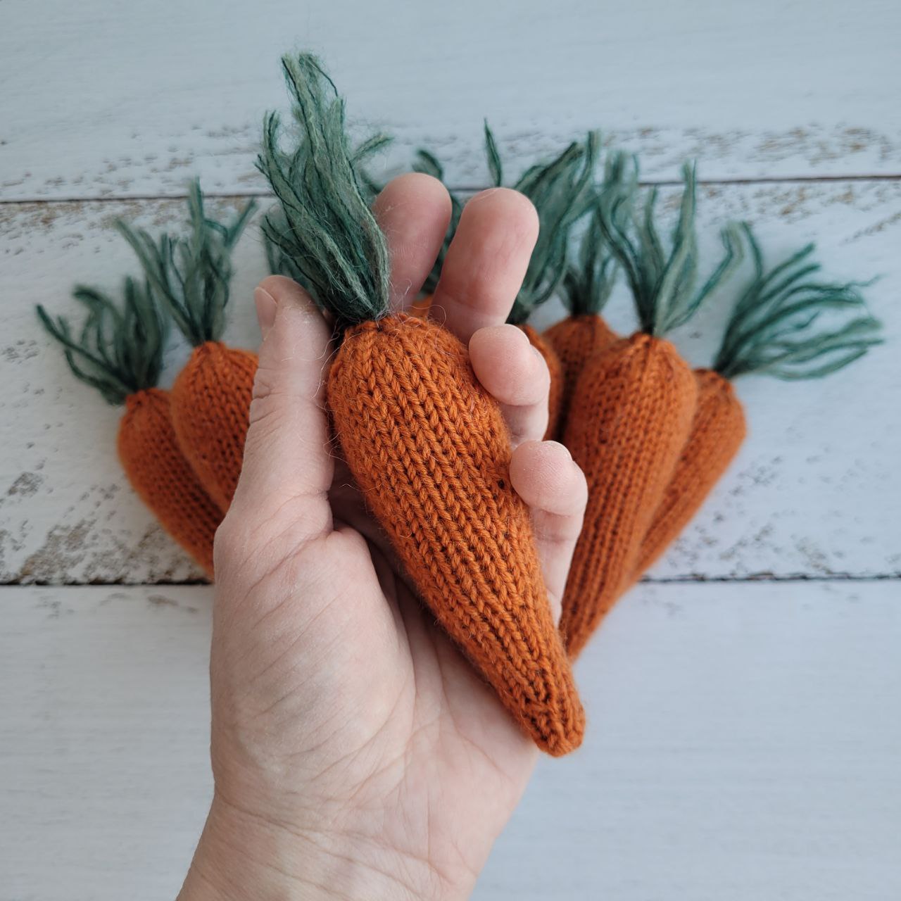 Carrot knitting pattern. Knitting vegetables. Easter props t | Inspire ...