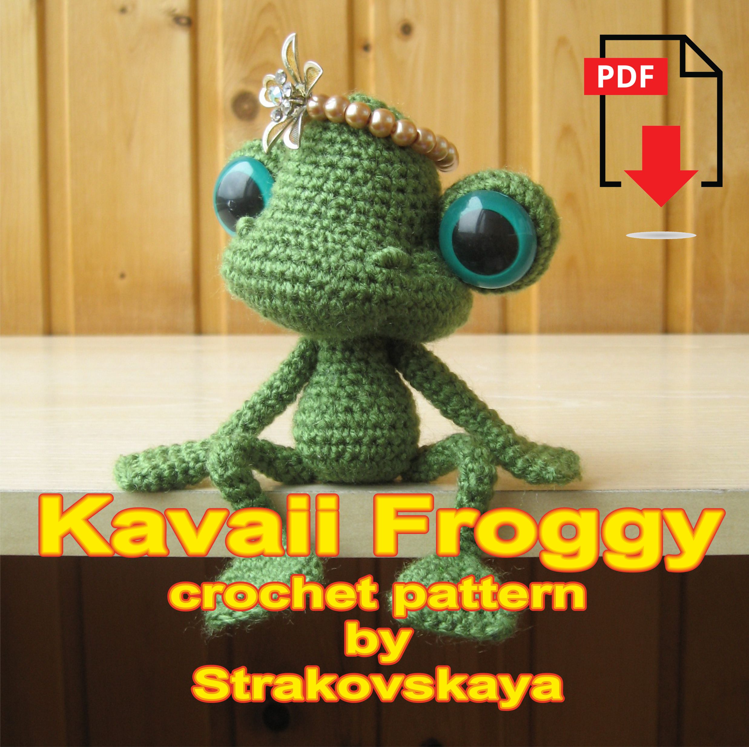 TUTORIAL: Kawaii style Froggy cuties crochet pattern - Inspire Uplift