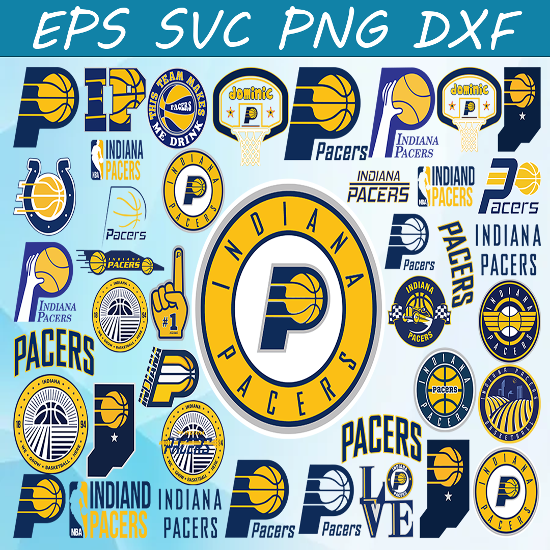 Bundle 42 Files Indiana Pacers Basketball Team svg, Indiana | Inspire ...