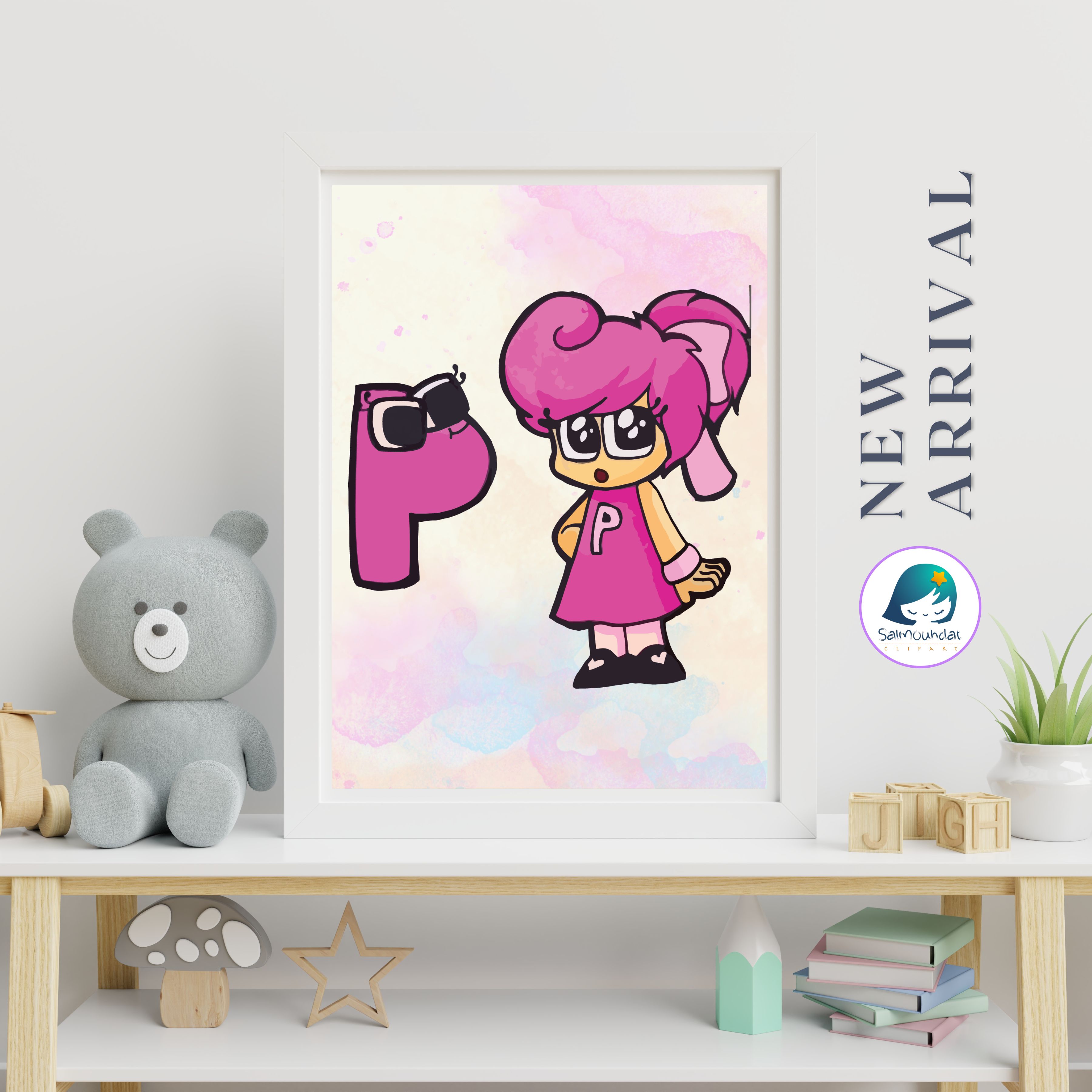 Alphabet Lore Letter Pp | Alphabet Classroom Decor | Art Pri - Inspire ...