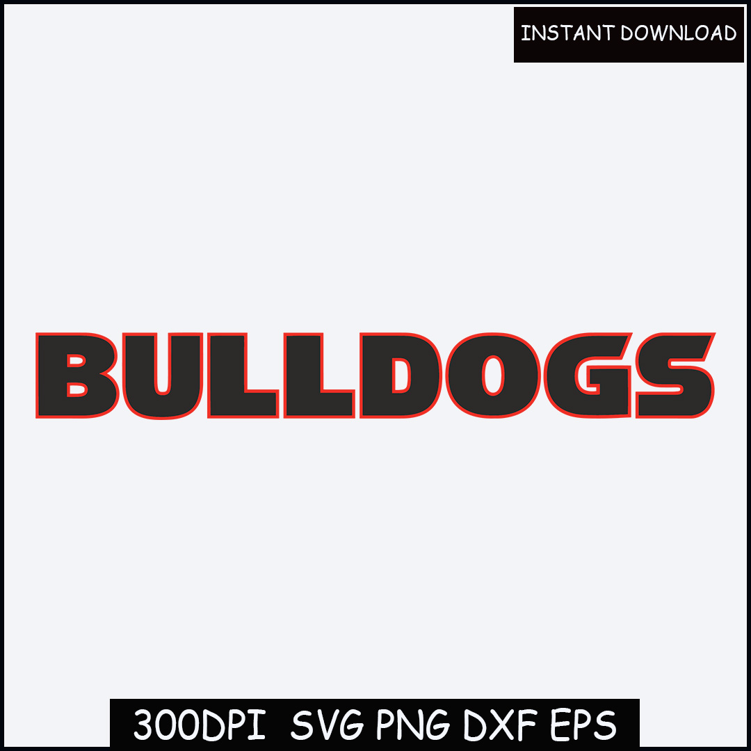 Bulldogs SVG for Shirts , Circut and silhouette projects , B | Inspire ...