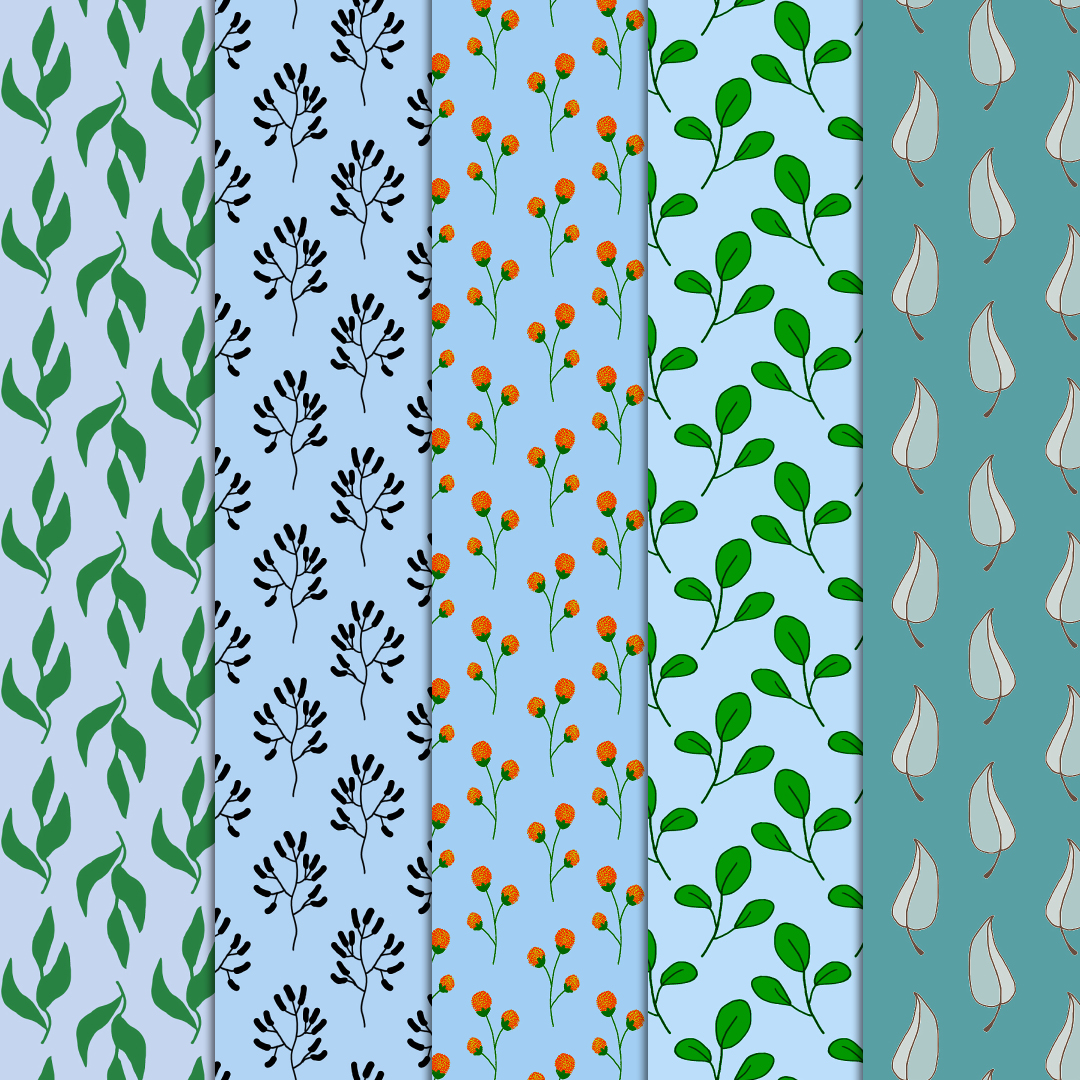 Digital seamless colorful scrapbooking paper | Inspire Uplift