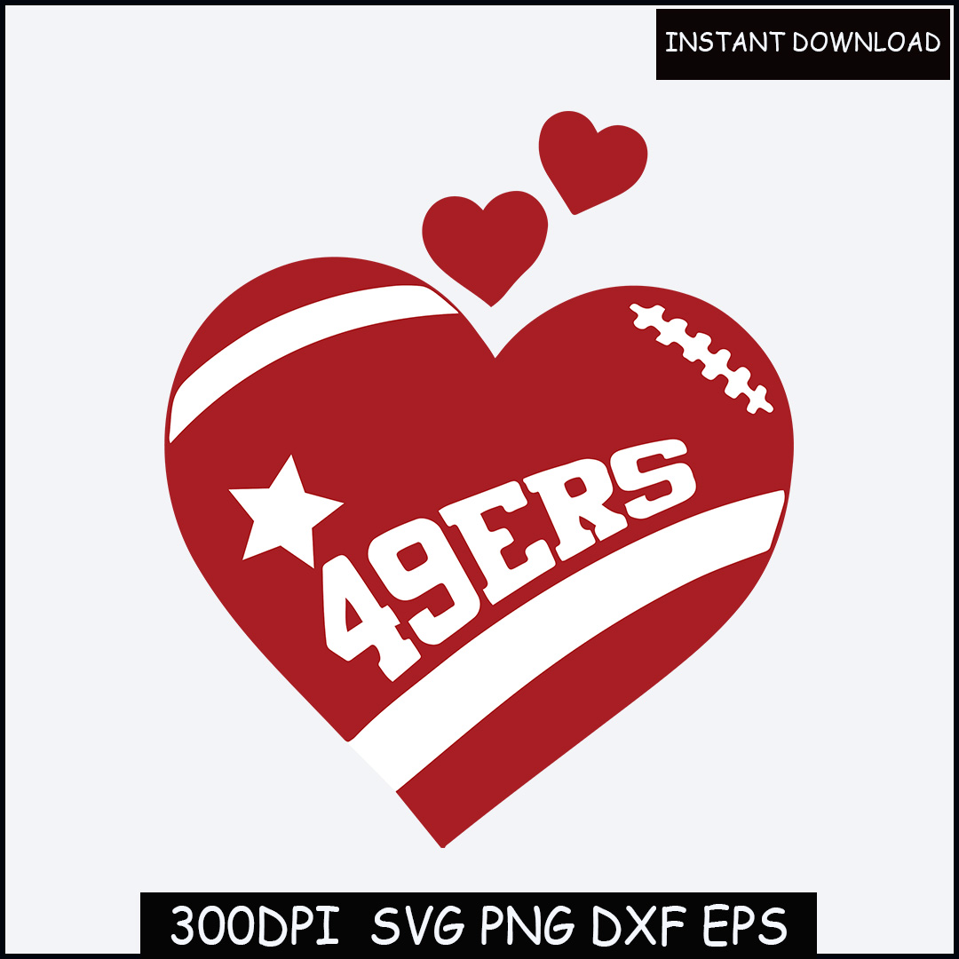 49'ers SVG Digital Download, SVG Cut File, SVG for Cricut or - Inspire ...