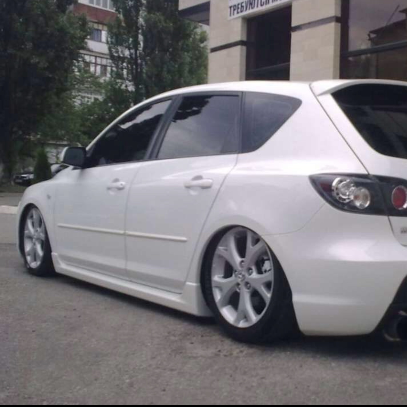 Mazda 3 bk 2003-2008 side skirt MPS style | Inspire Uplift