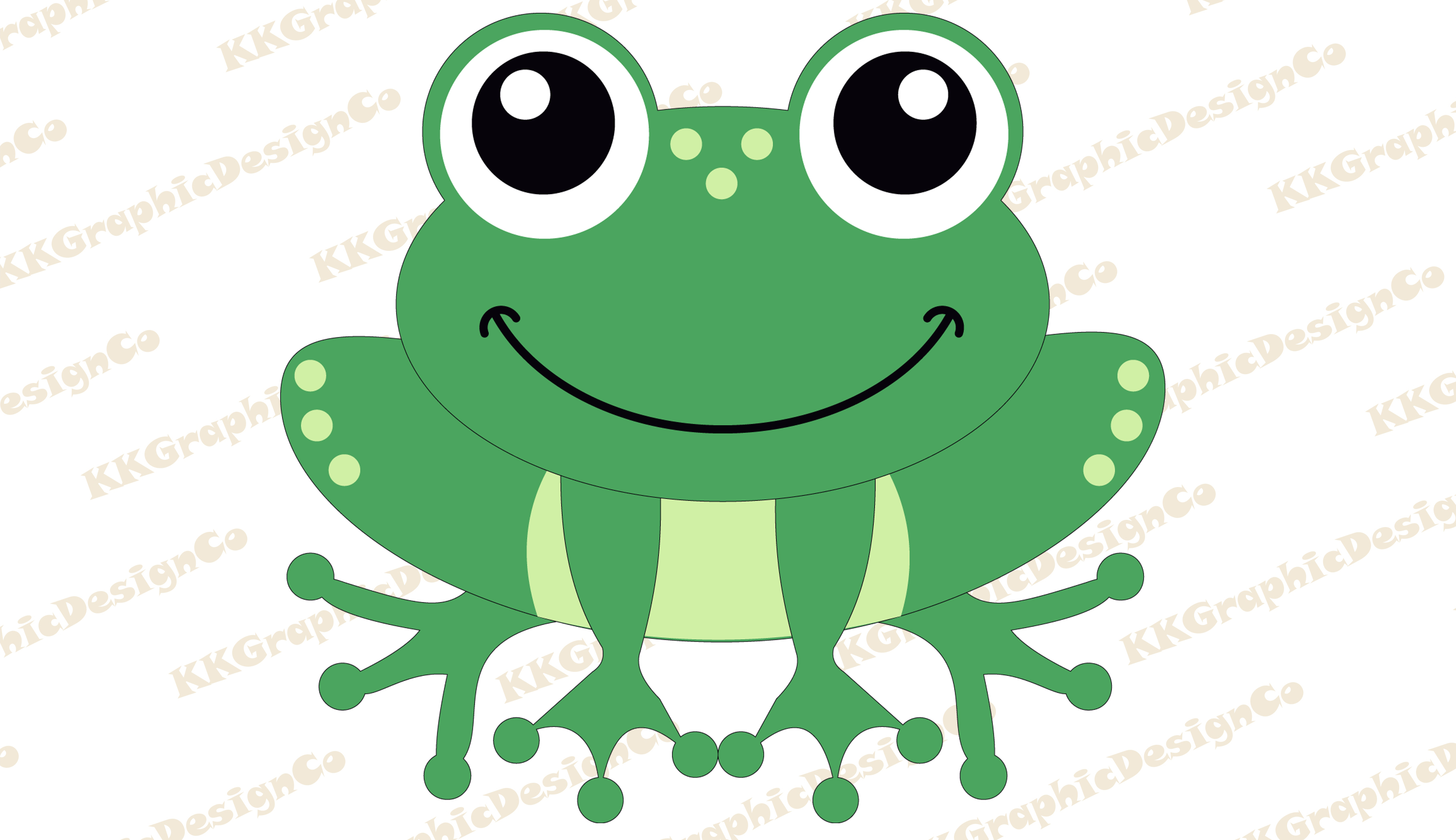 Frog svg Frog clipart Frog png Frog clip art Frog print Rept - Inspire ...