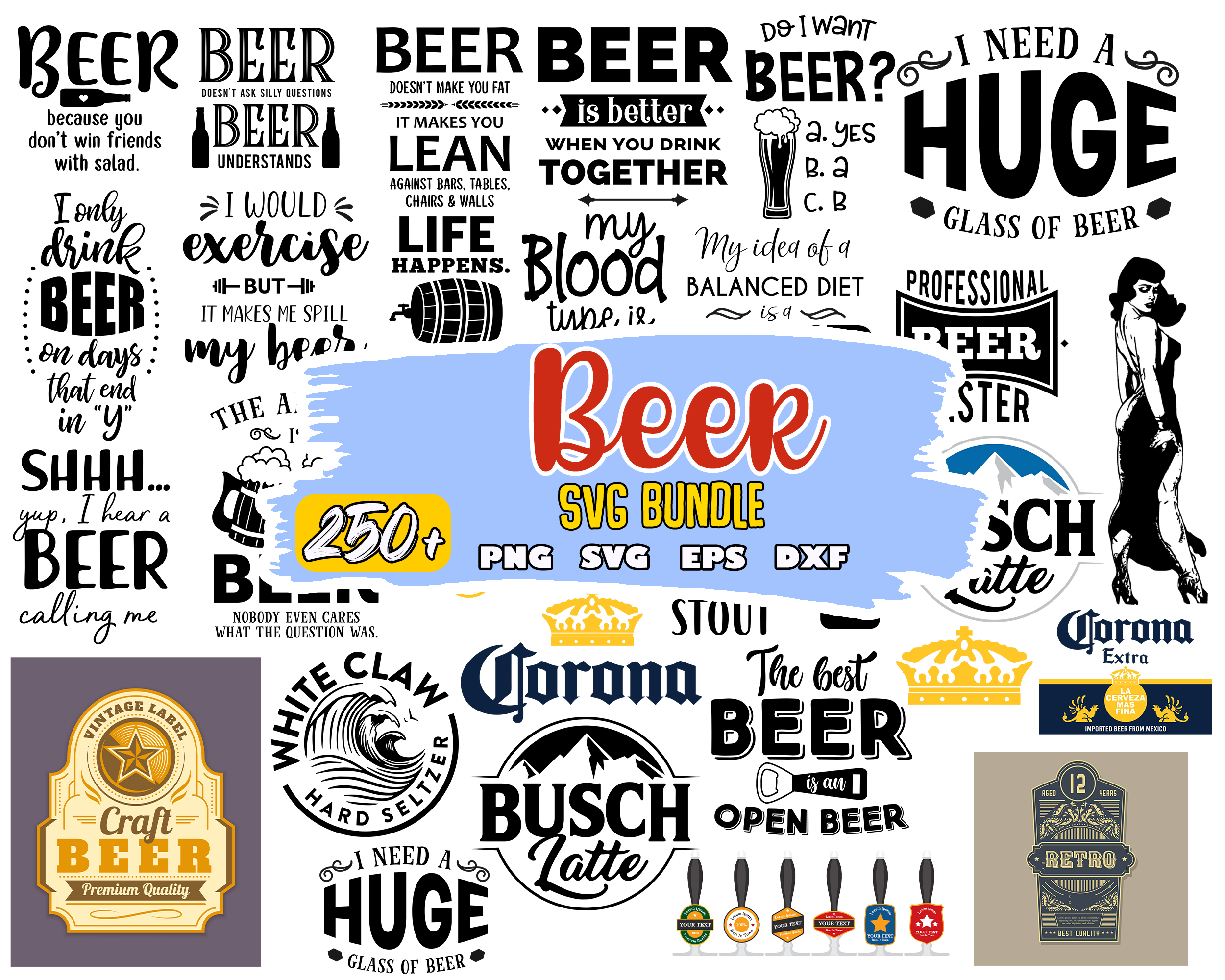 Beer svgs, Beer Bundle SVG, Beer Bundle, eps, png, jpg, svg, | Inspire ...