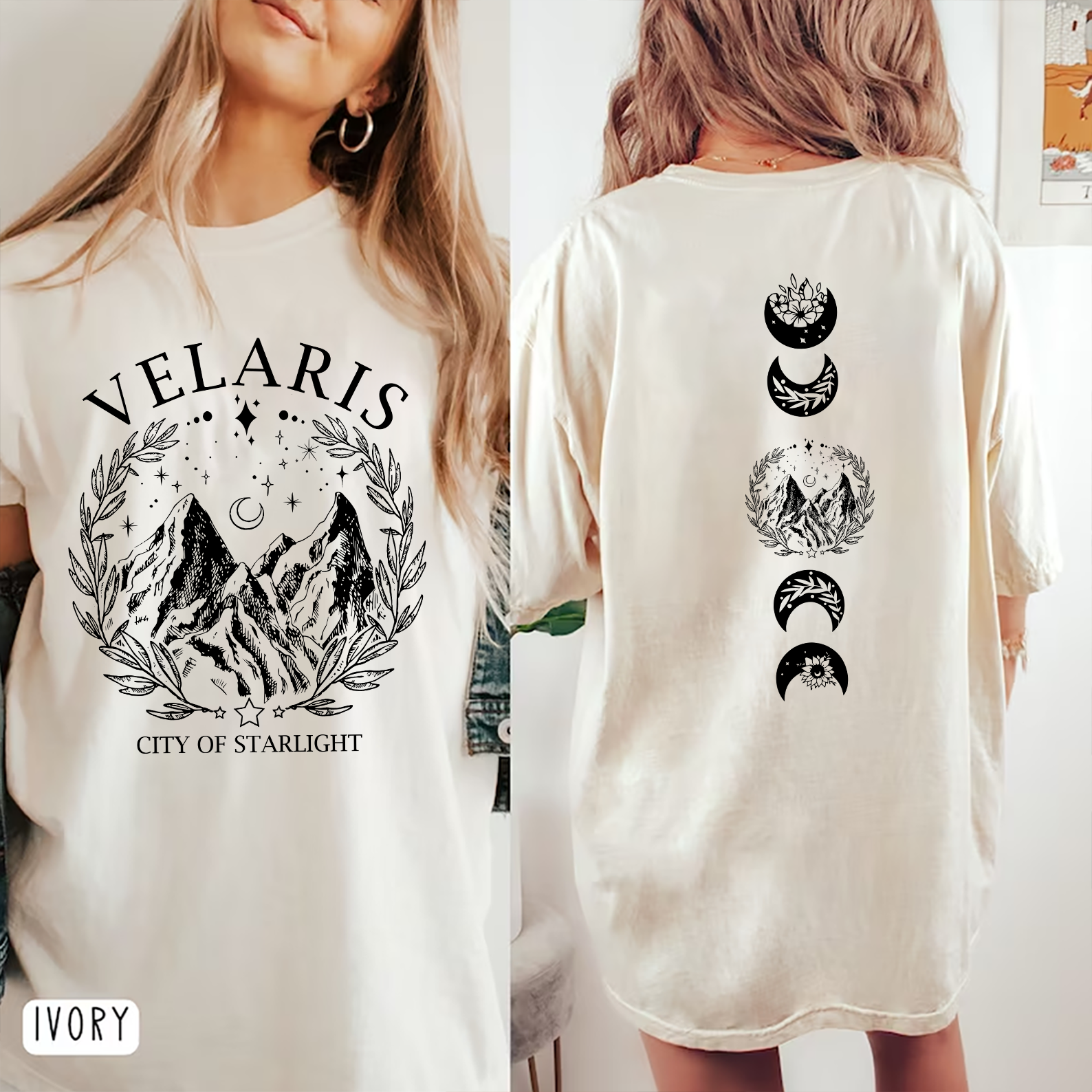 Velaris ACOTAR Shirt,, Velaris City Of Starlight, The Night | Inspire ...