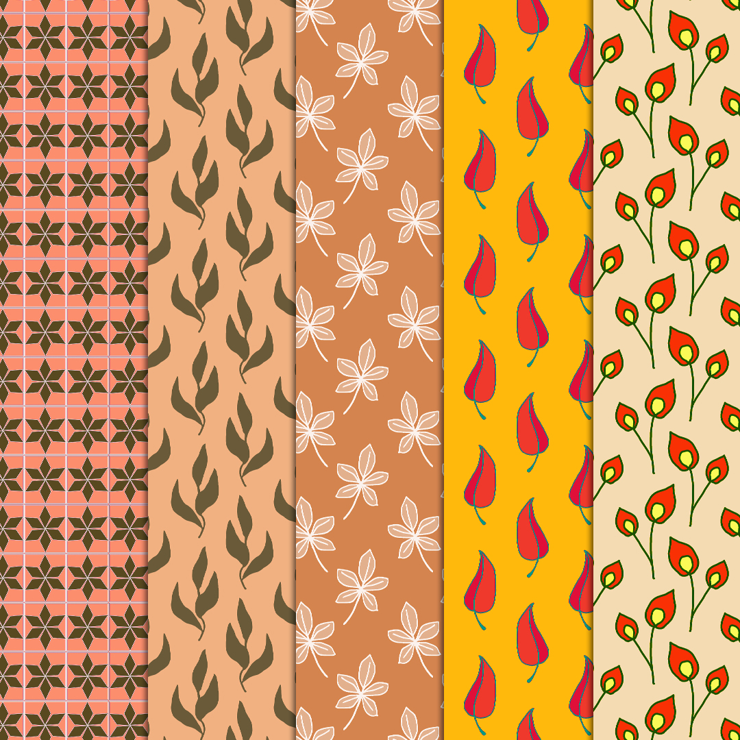 Digital seamless colorful scrapbooking paper | Inspire Uplift