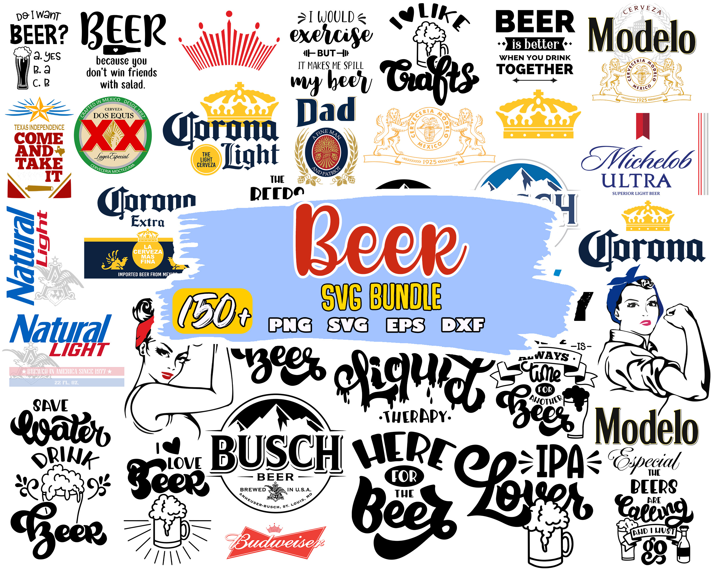 Beer SVG, Beer SVG Design Bundle, Beer Glass SVG, Beer Quote | Inspire ...
