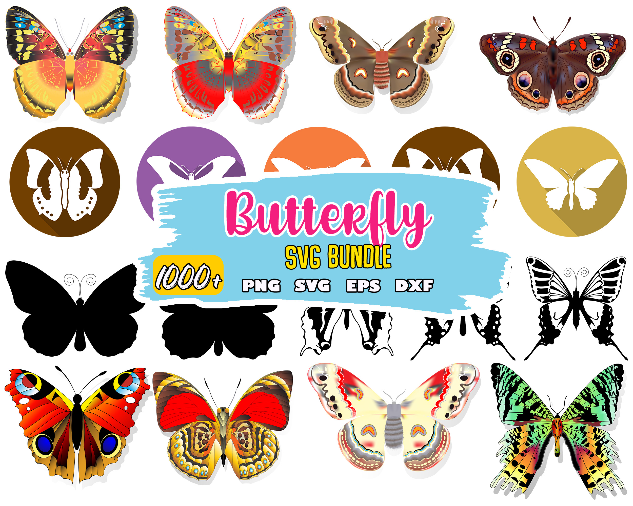 Butterfly svg, Butterfly svg bundle, Layered Butterfly Bundl | Inspire ...