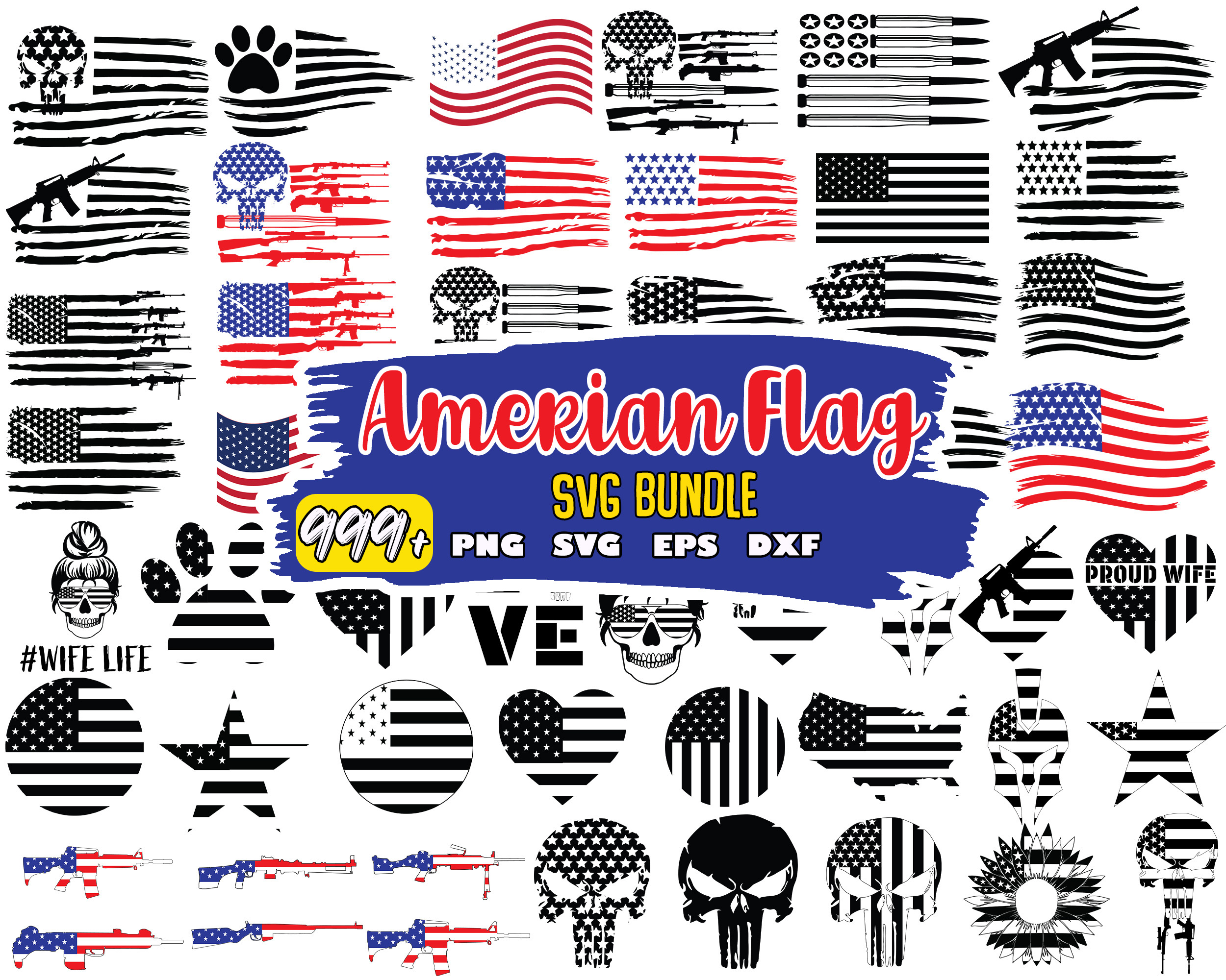 flag svg, us flag svg, distressed flag svg, american flag sv | Inspire ...