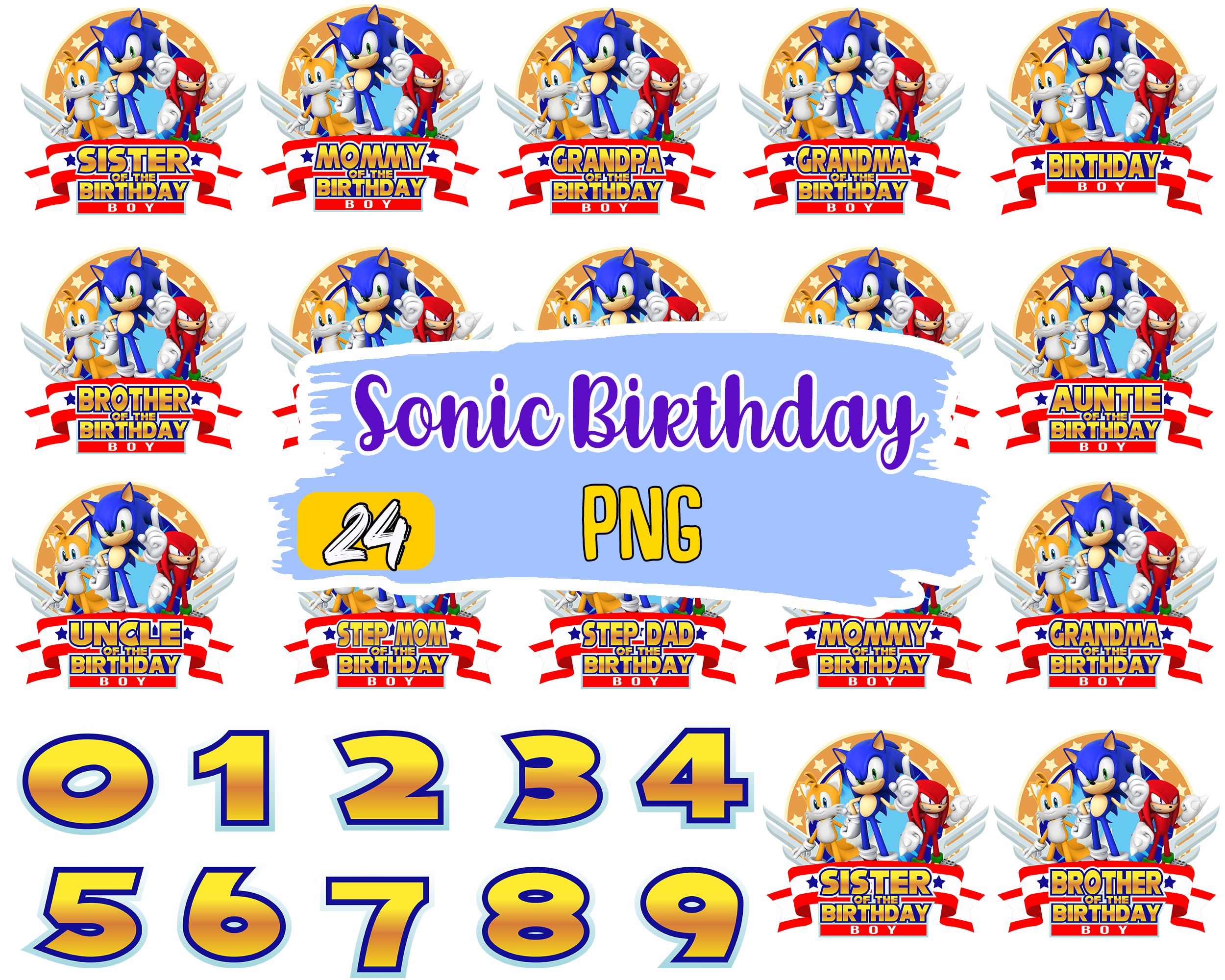 Sonic The Hedgehog Digital File PNG Transparent Background P - Inspire ...