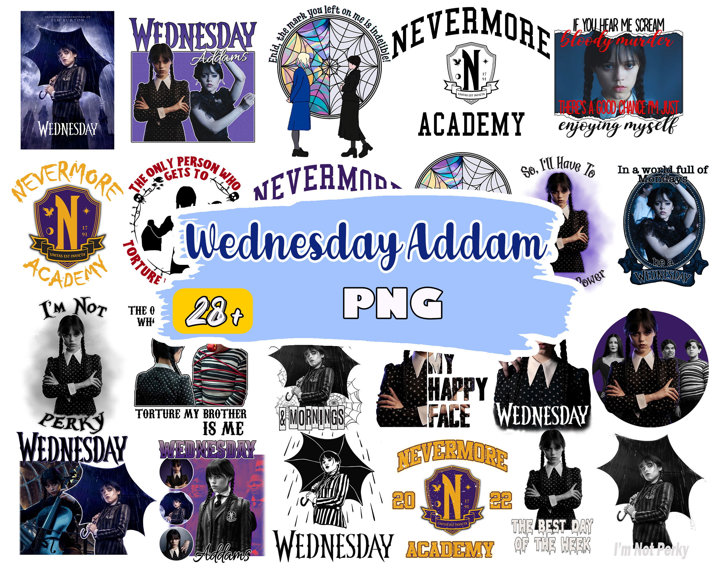 Wednesday Addams Png, Jenna Ortega Png, Addams Family Png, D - Inspire ...