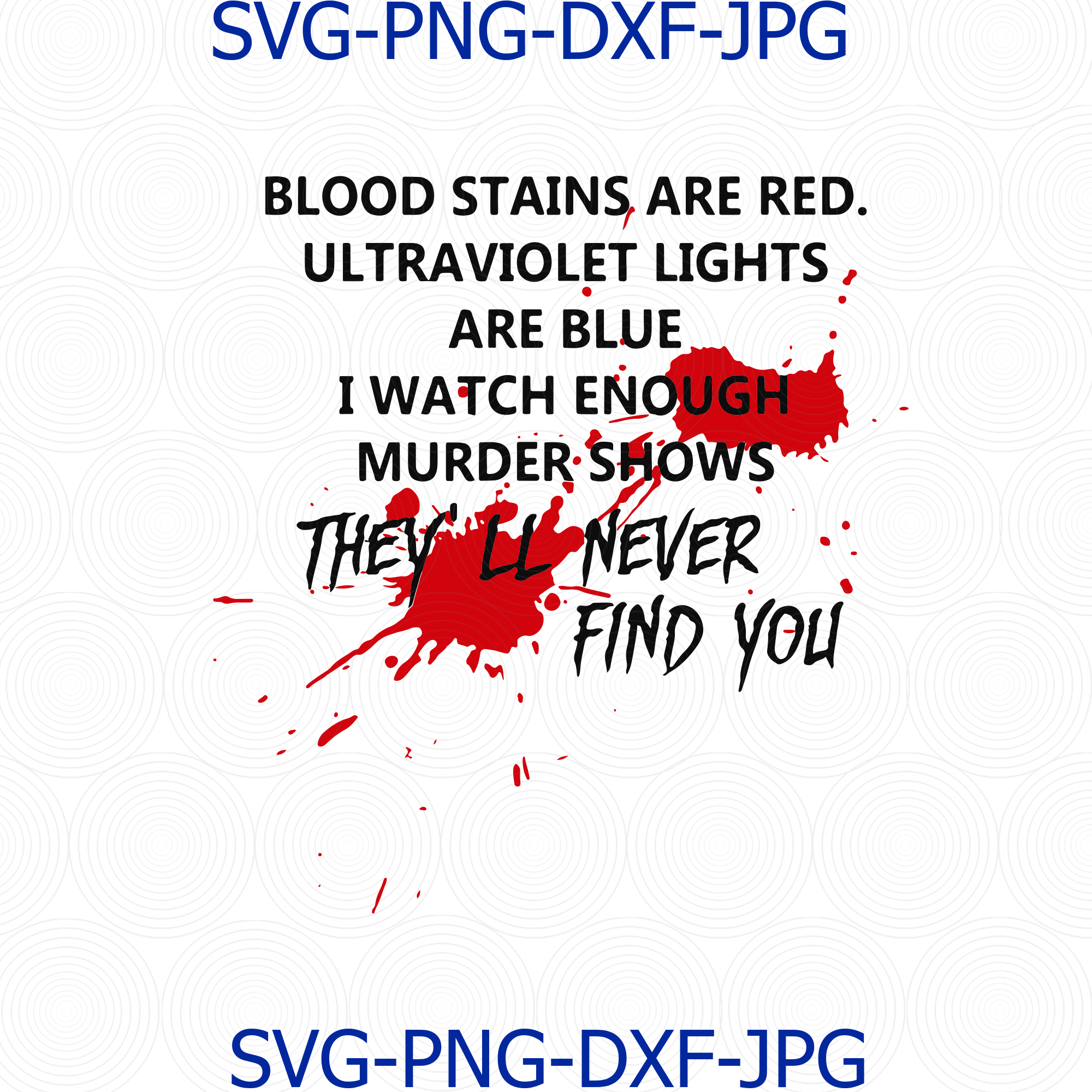Murder Svg | Inspire Uplift