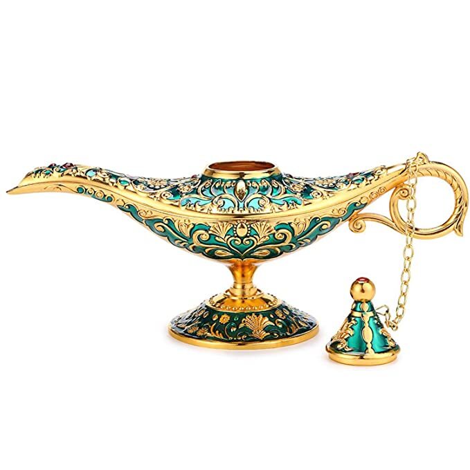 Vintage Magical Legend Aladdin's Genie Lamp for Home/Wedding - Inspire ...