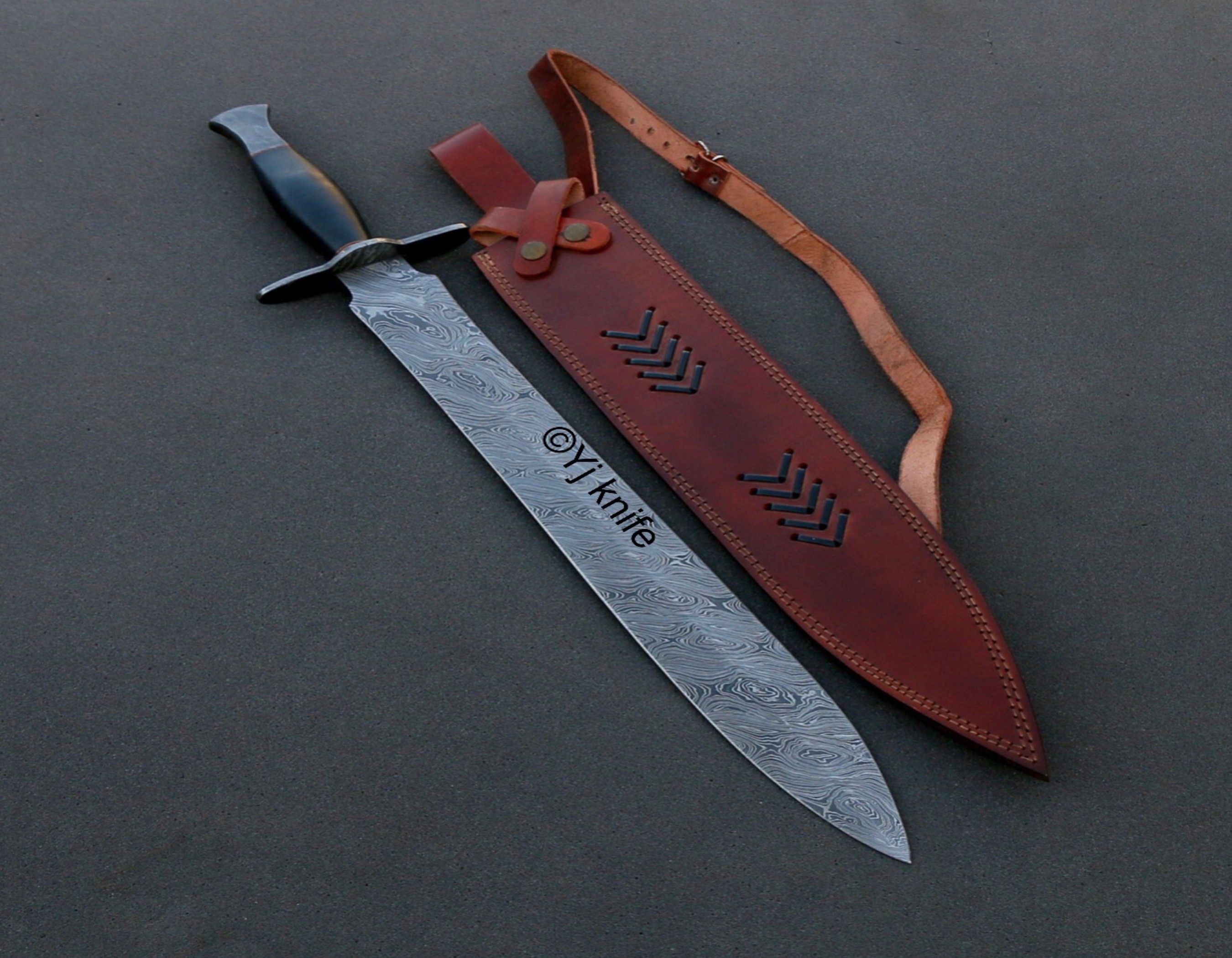 Handmade Damascus Steel Battle Ready Combat Replica Swords | Inspire Uplift