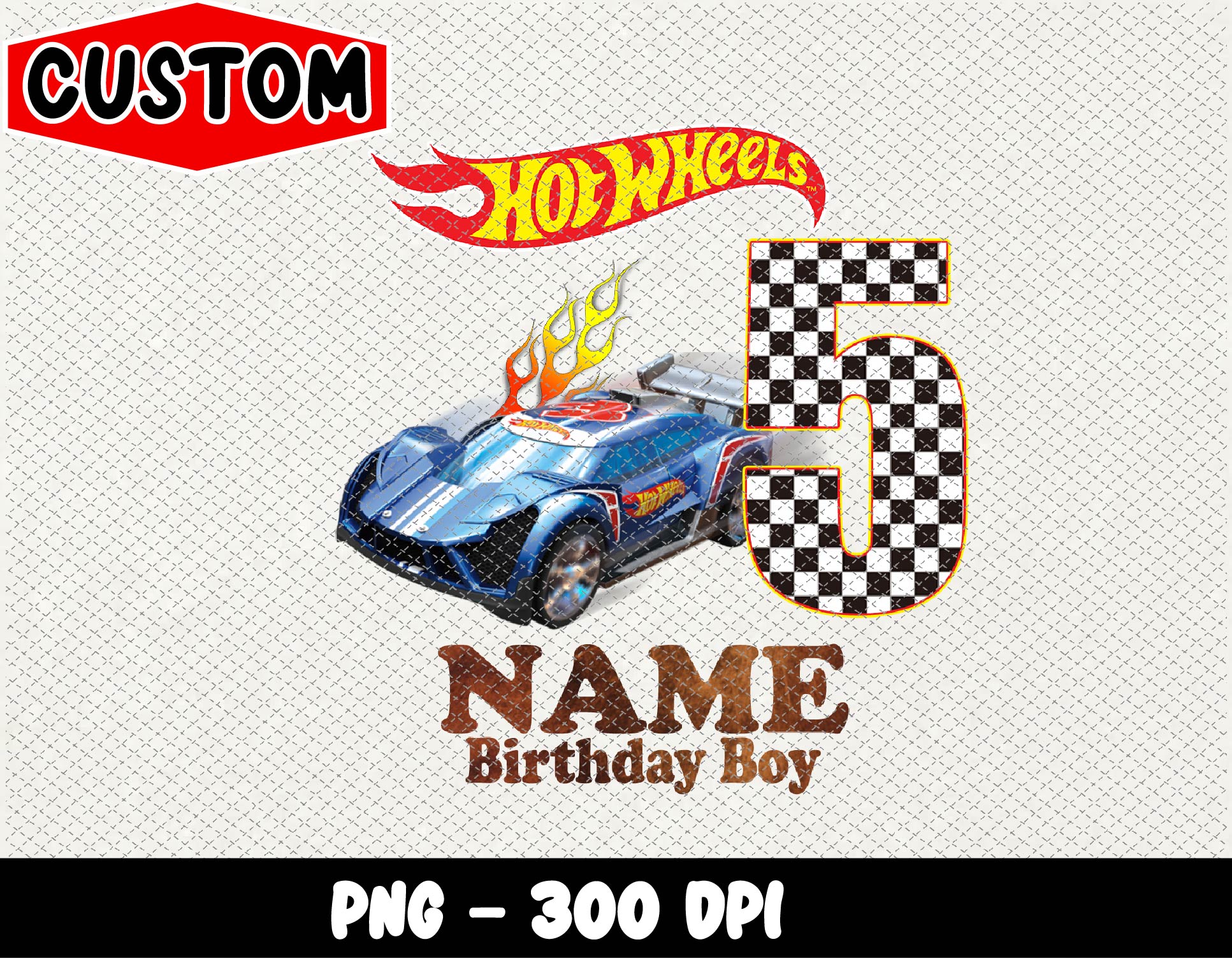 Hot Wheels Personalized Birthday Hot Wheels Custom Hot Whe Inspire