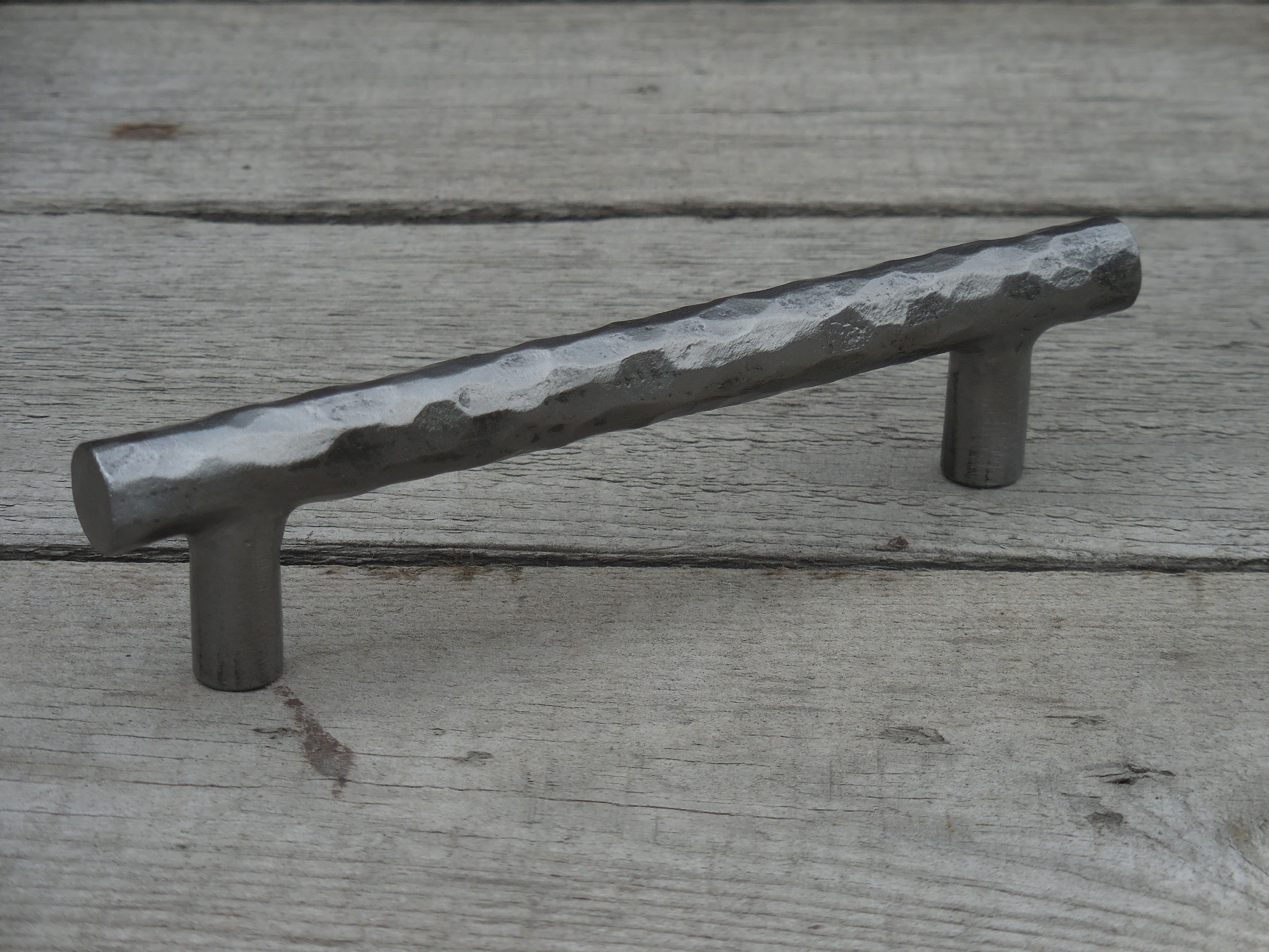 96 mm hand forged drawer pull (type 8), 3.75 in, wrought iro - Inspire ...