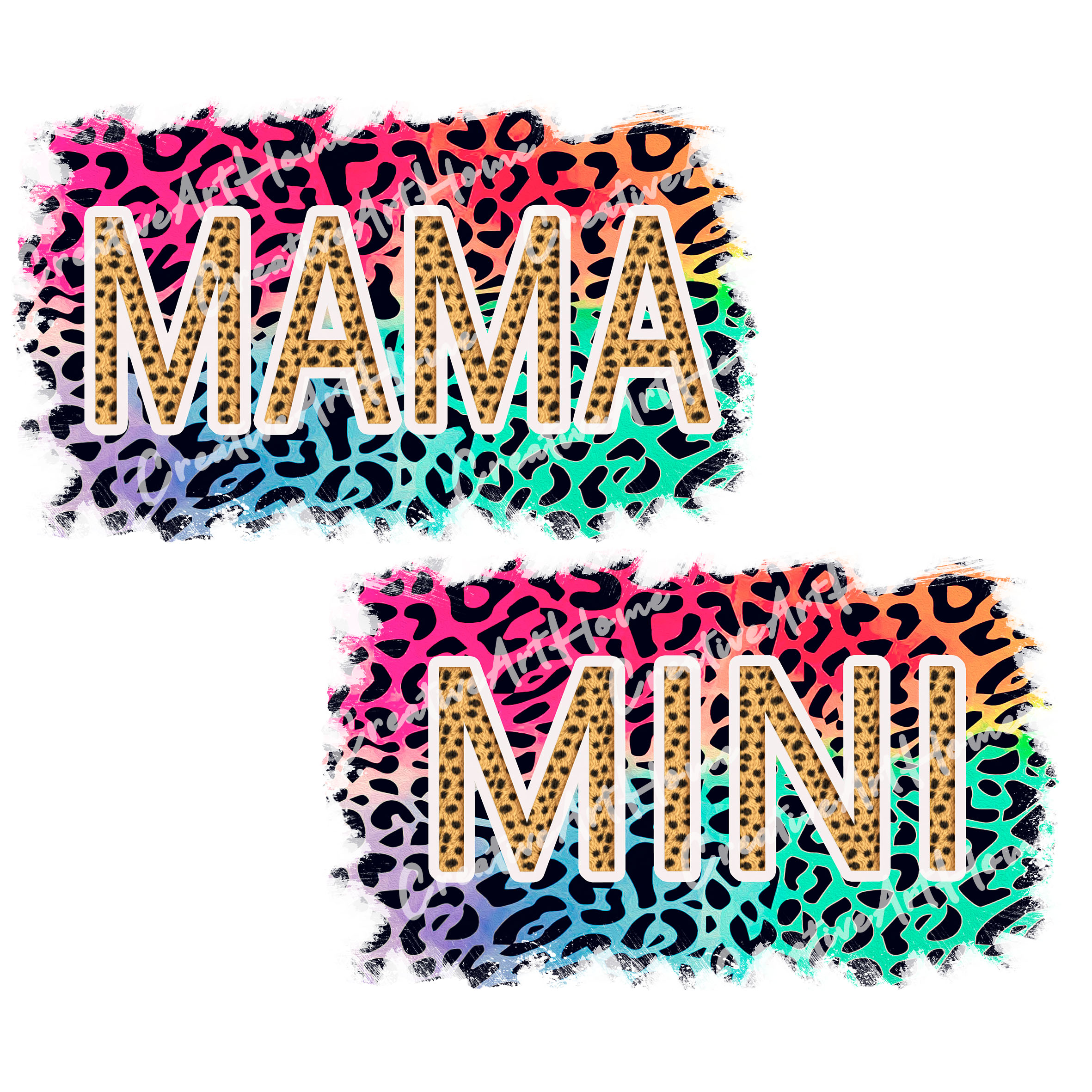 MAMA MINI shirt digital designs PNG - Inspire Uplift