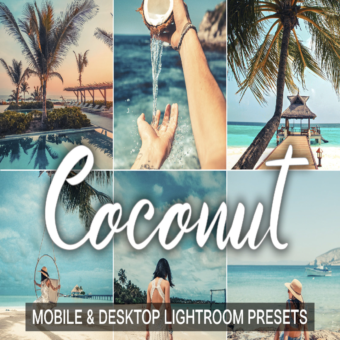 15 Mobile & Desktop Presets COCONUT - Inspire Uplift