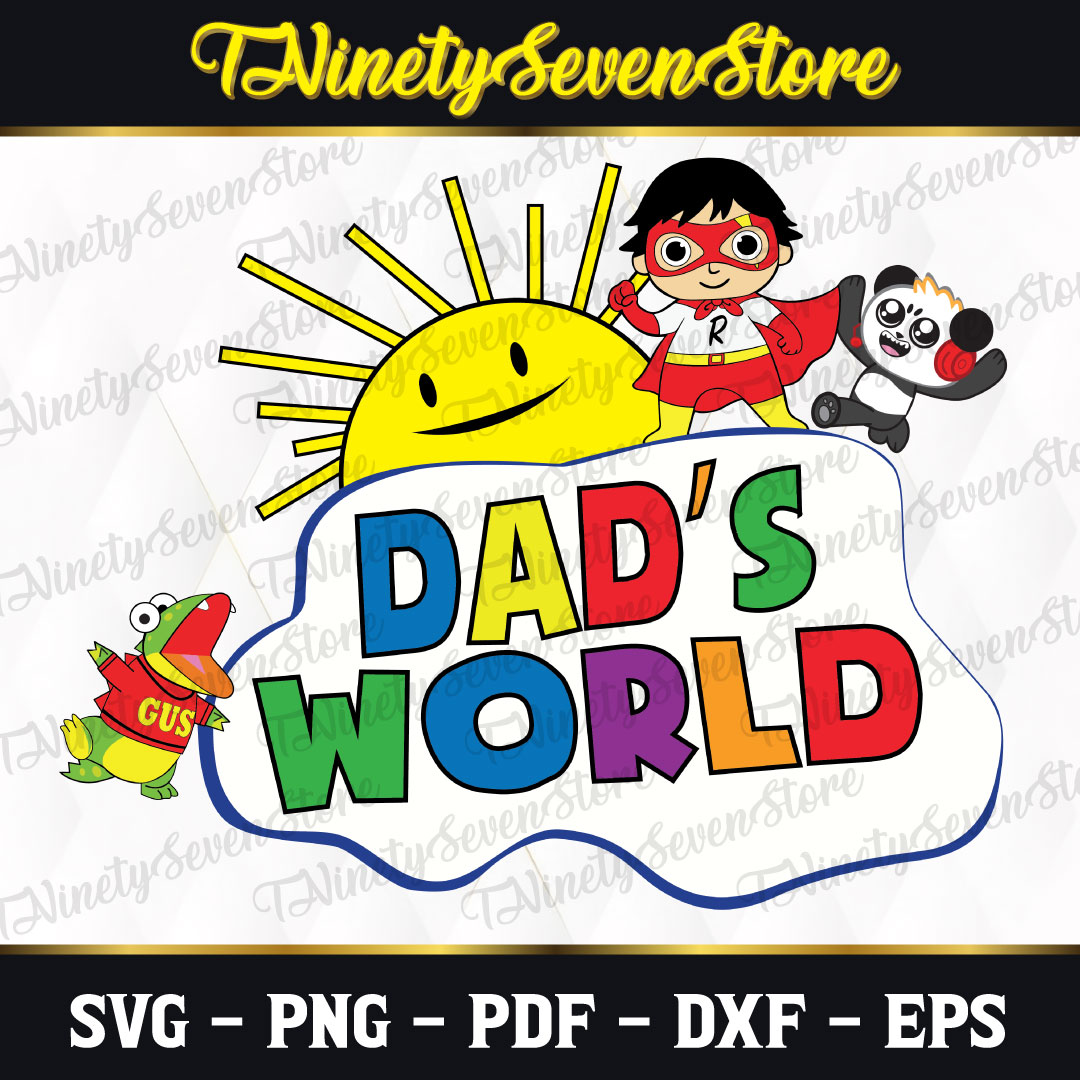 Customizable Dad's World Design for invitations, kid birthda | Inspire ...