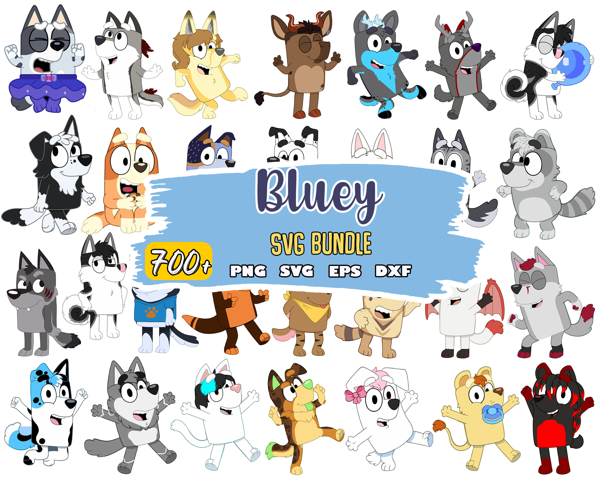 Bluey svg, Bluey cricut, Bluey the dog clipart, Bluey png, B | Inspire ...