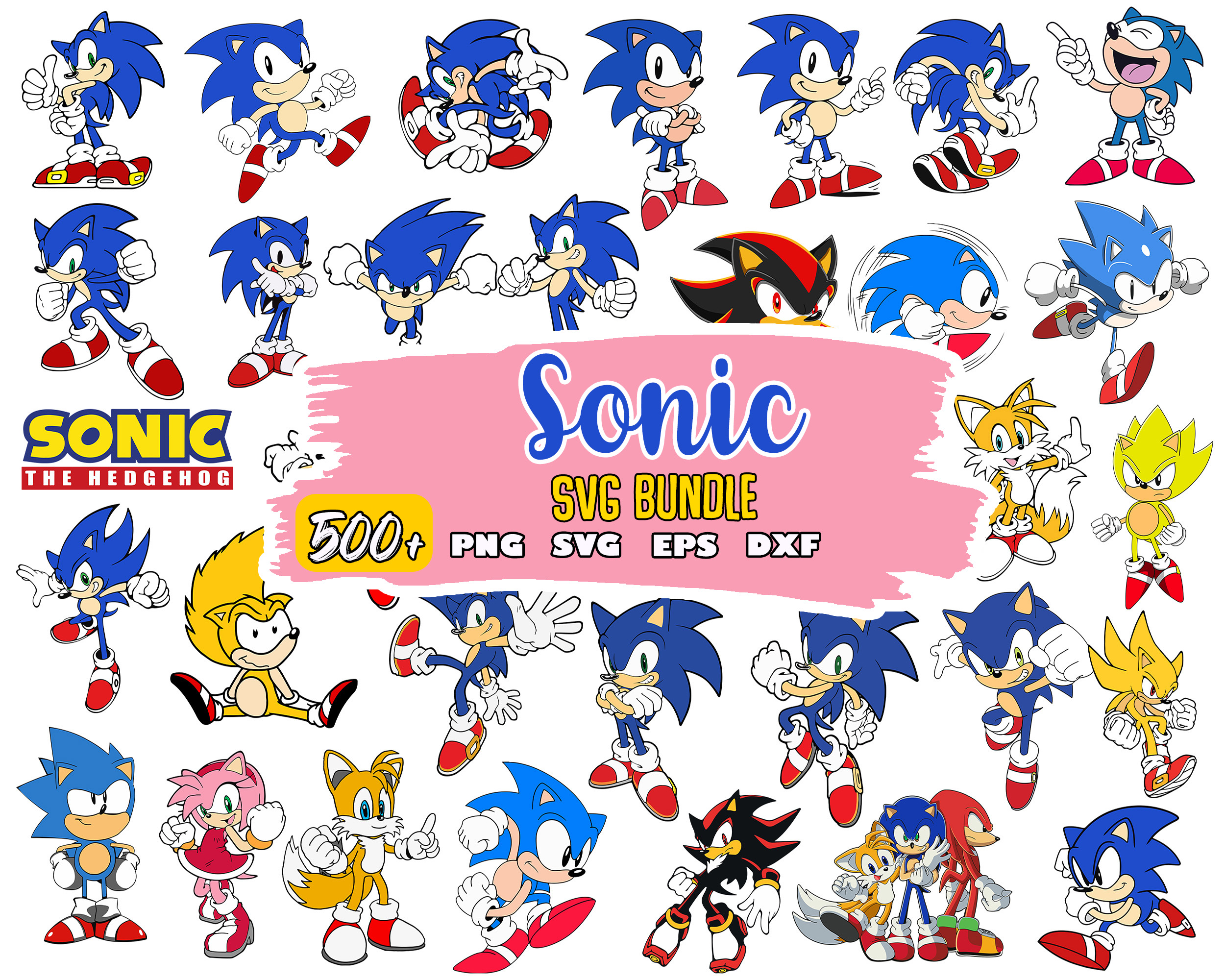 Hedgehog Svg, sonic Svg, Sonic Head Svg, sonic png, Layered | Inspire ...
