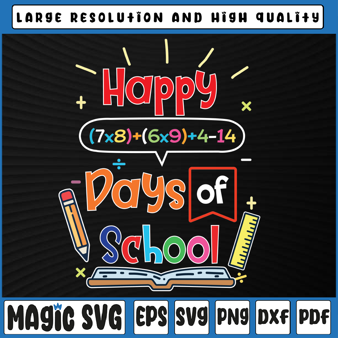 IMath Formula 100 Days Of School svg Png Teacher Boy Girl Sv | Inspire ...