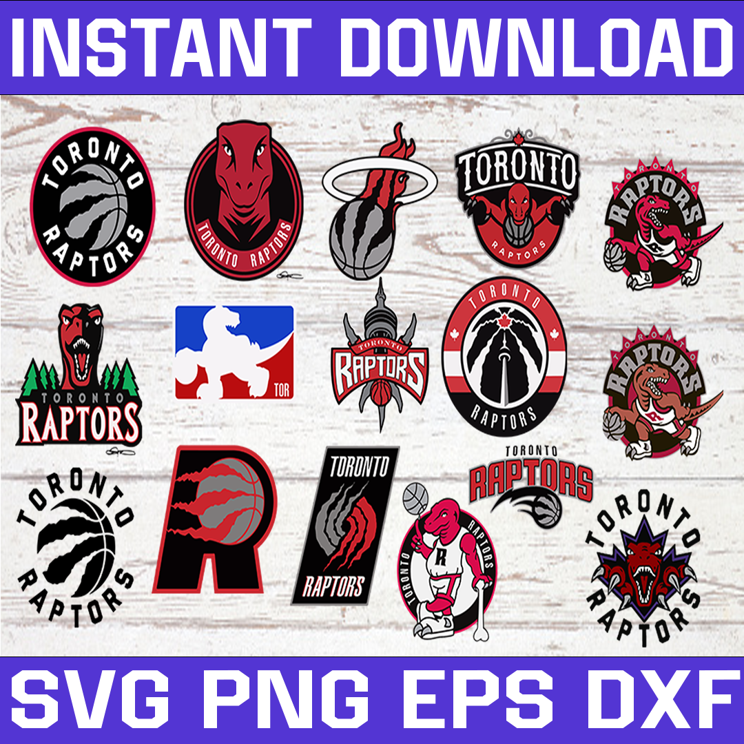 Bundle 16 Files Toronto Raptors Basketball Team SVG, Toronto | Inspire ...