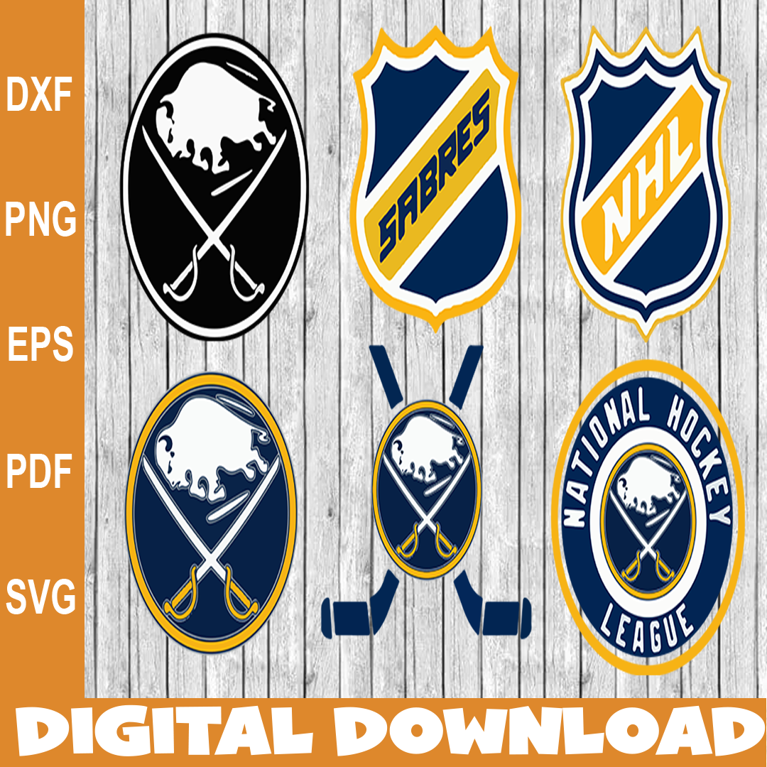 Bundle 6 Files Buffalo Sabres Hockey Team Svg, Buffalo Sabre | Inspire ...