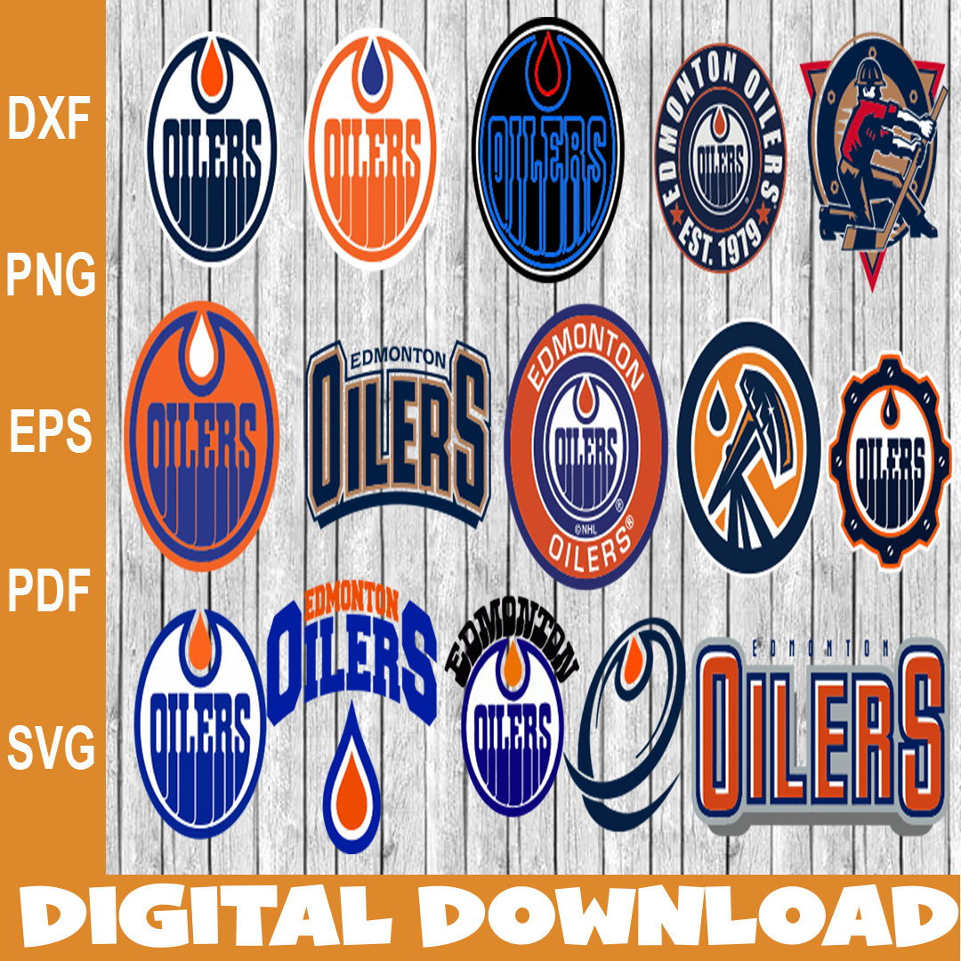 Bundle 15 Files Edmonton Oilers Hockey Team Svg, Edmonton Oi | Inspire ...