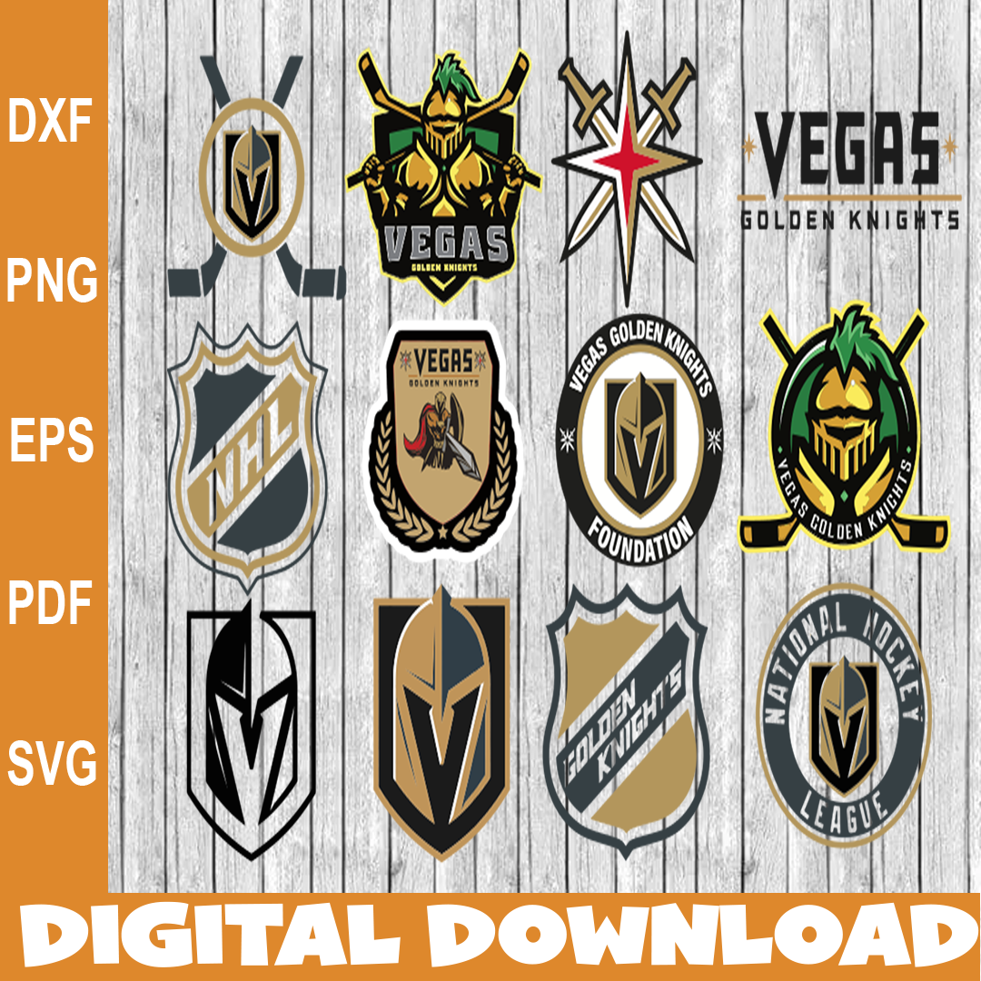 Bundle 12 Files Vegas Golden Knights Hockey Team Svg, Vegas | Inspire ...