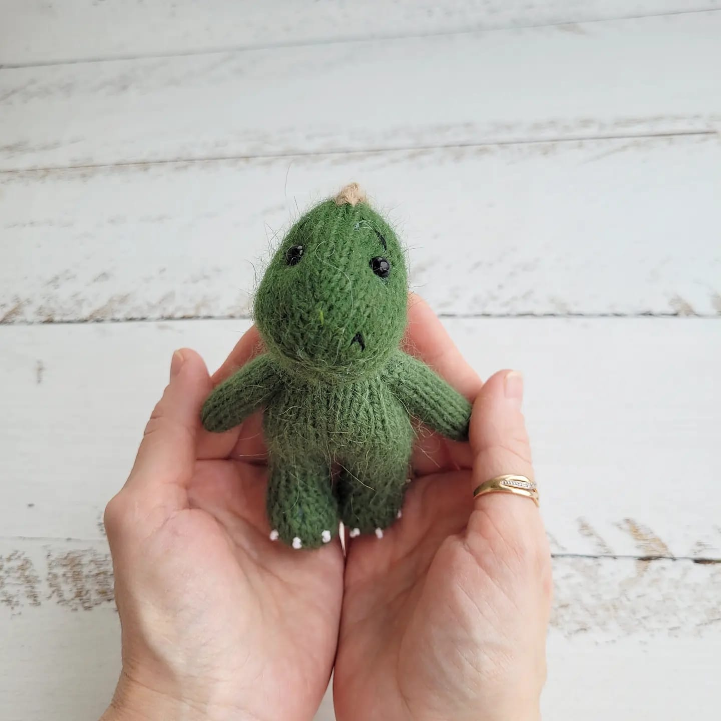 Dinosaur Knitting pattern. Animal tutorial. Amigurumi toy pa | Inspire ...