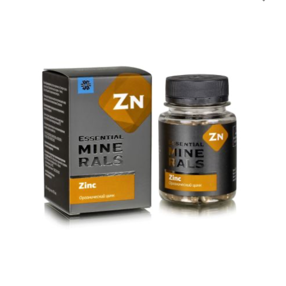 Organic Zinc 60 capsules / Zinc / Organic Copper - Inspire Uplift
