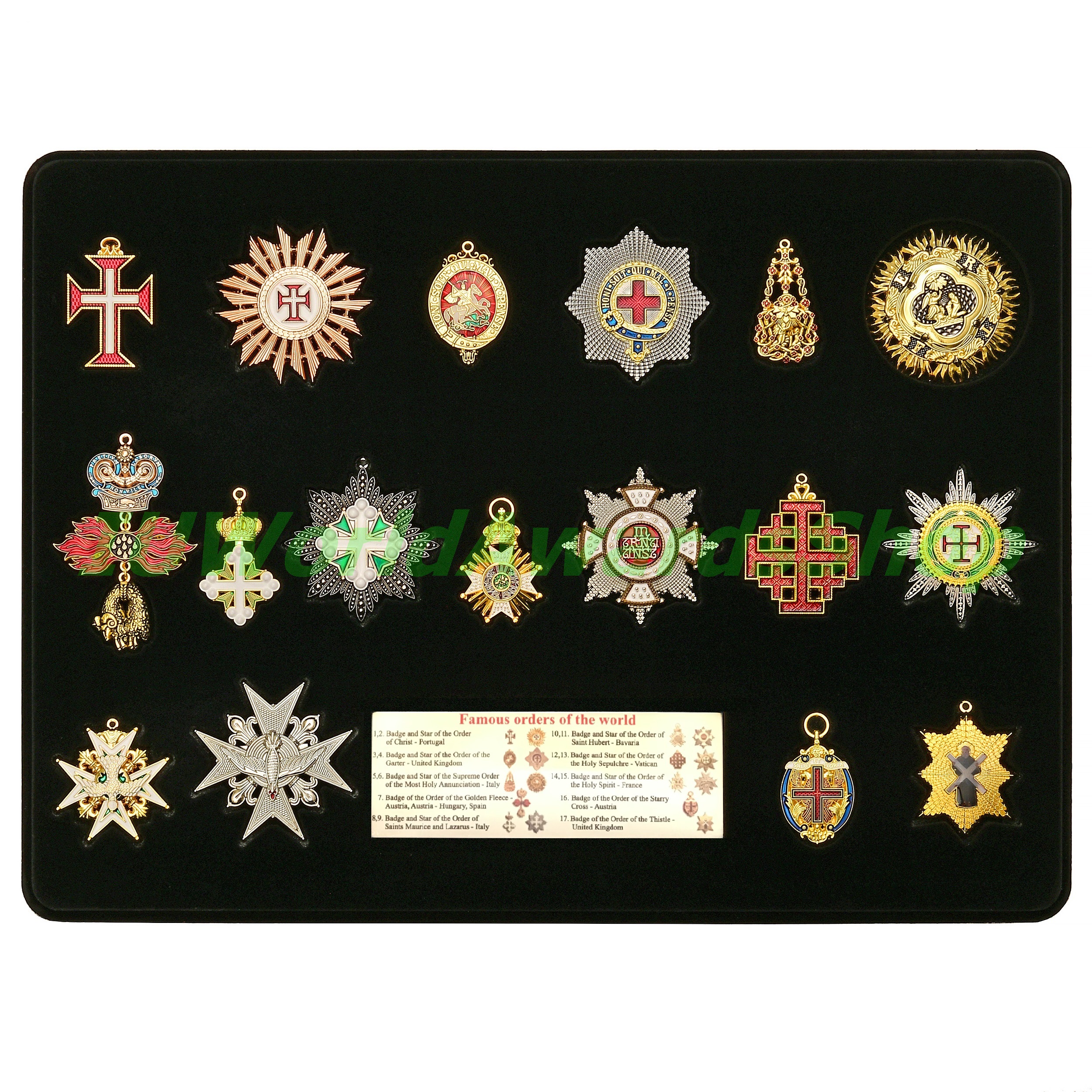 Collection of famous orders of the world, part 1. 17 orders | Inspire ...