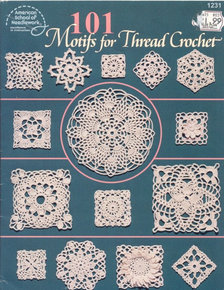 PDF CopyVintage Book 101 Motifs for Thread Crochet | Inspire Uplift