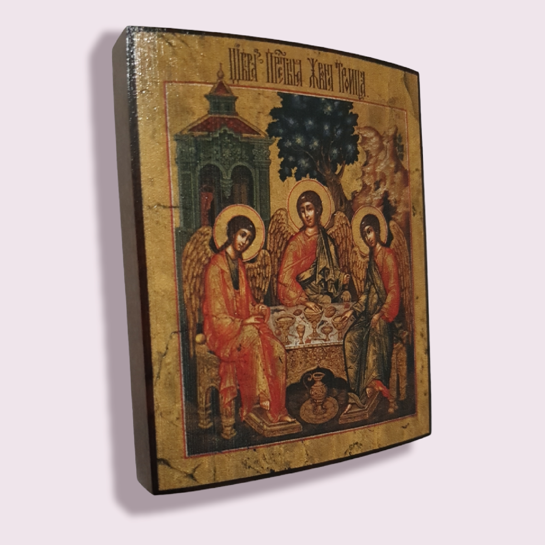 St Trinity icon | blessed orthodox icon | free shipping | Inspire Uplift