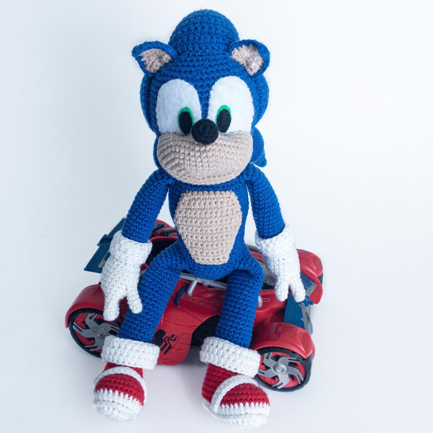 Crochet pattern Sonic from the movie. Digital download - PDF | Inspire ...