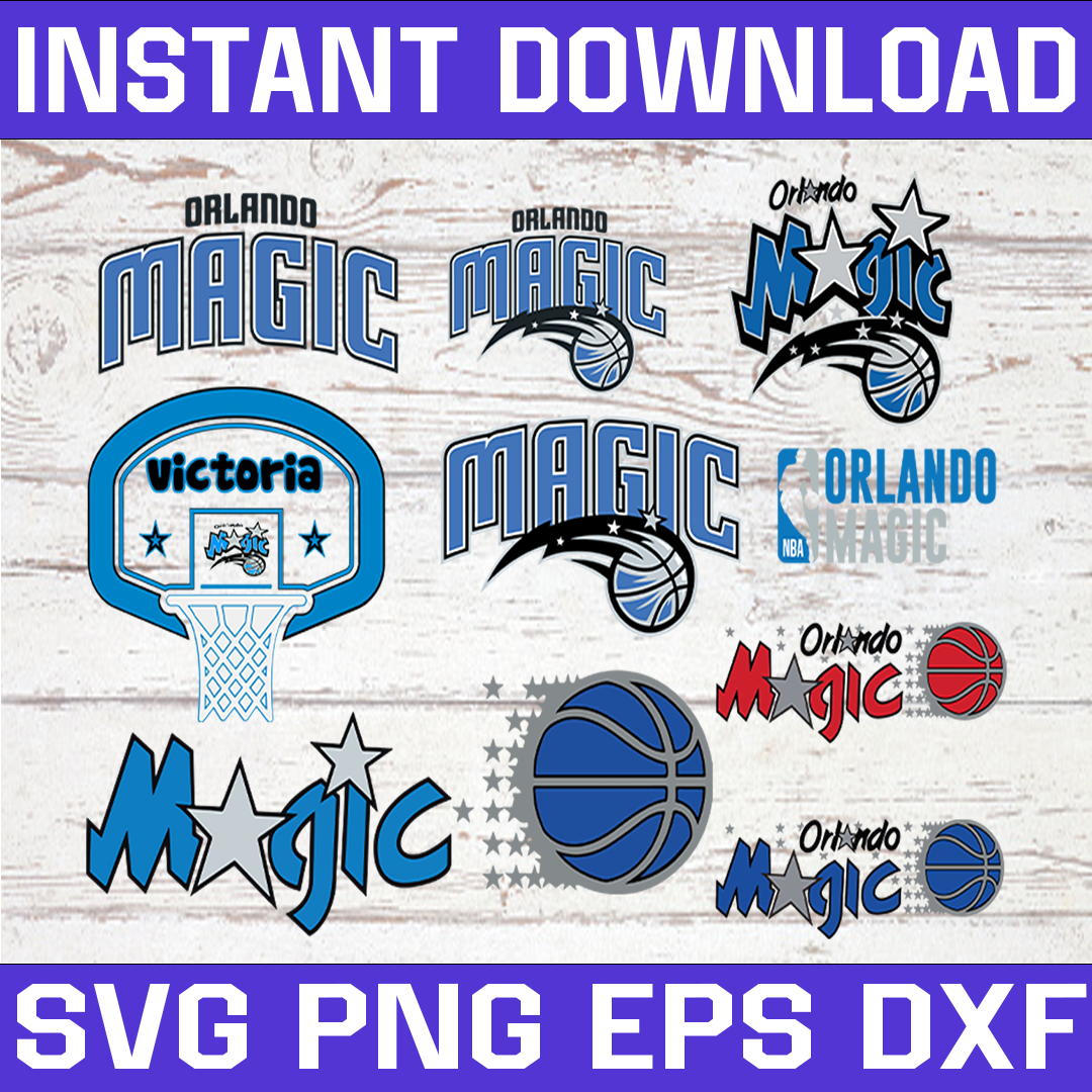 Bundle 19 Files Orlando Magic Basketball Team svg, Orlando M | Inspire ...