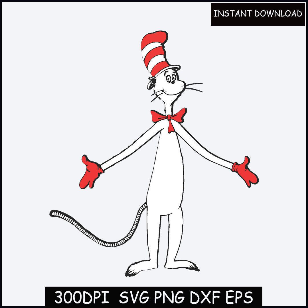 Dr Seuss Svg, Mega Bundle, Cat In The Hat SVG, Dr Seuss Hat | Inspire ...