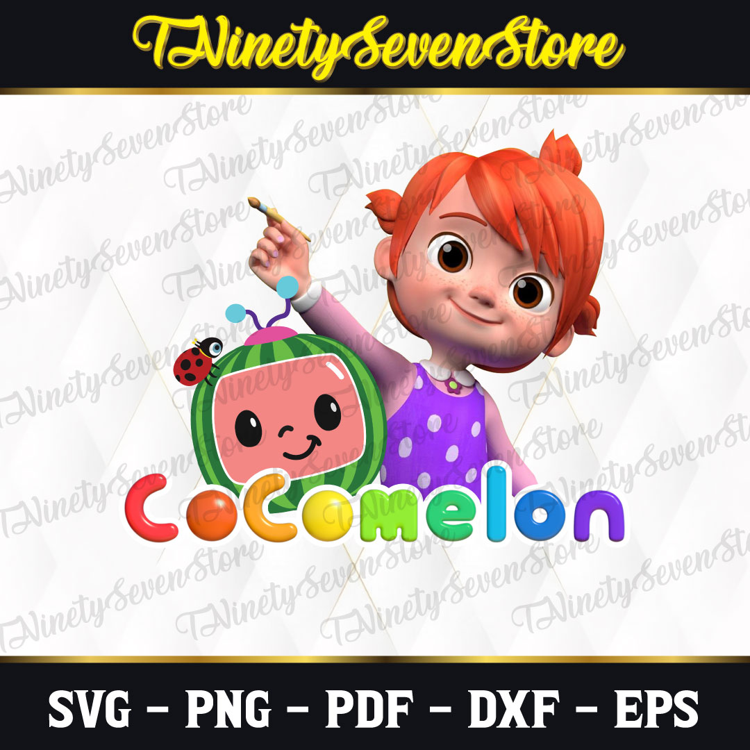 Coco-melon Svg, Cute baby cocomelon svg, Cricut, svg files, | Inspire ...