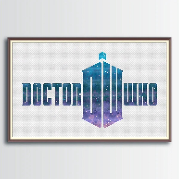 Doctor Who Cross Stitch Pattern 1, Tardis Cross Stitch, Digi | Inspire ...