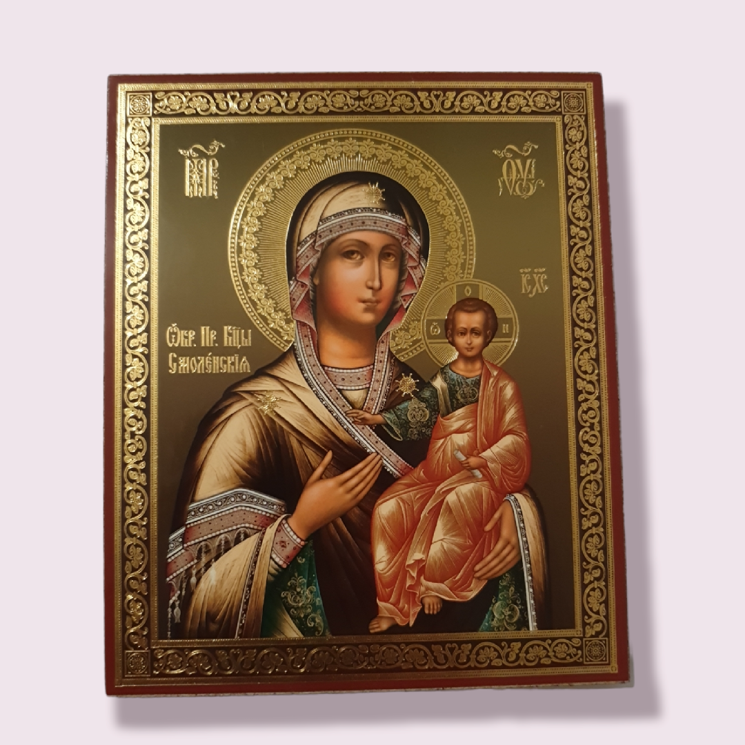 The Hodegetria Mother of God icon | wooden blessed icon | Inspire Uplift