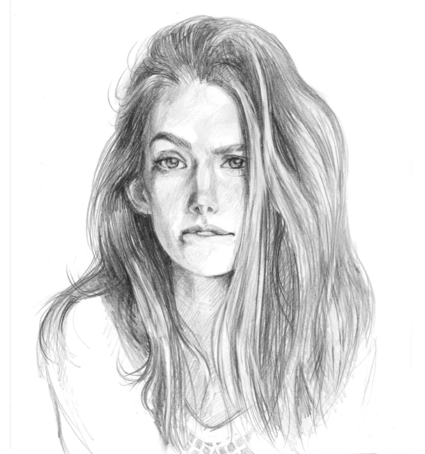 Custom Drawing Portrait Personalised Painted Portrait From a | Inspire ...