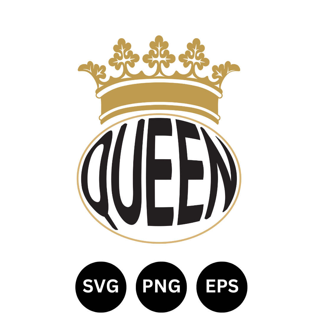 Black Queen Black history sublimation EPS | PNG | SVG digi | Inspire Uplift